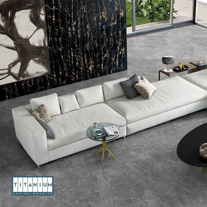 Homogenous Tile Titanium Verona Beige Glossy 120x240