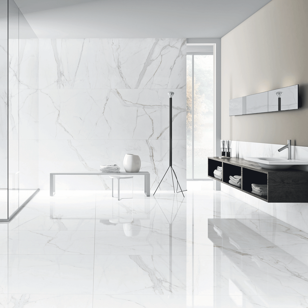 Homogenous Tile Titanium Statuario Grey Matte 60x120