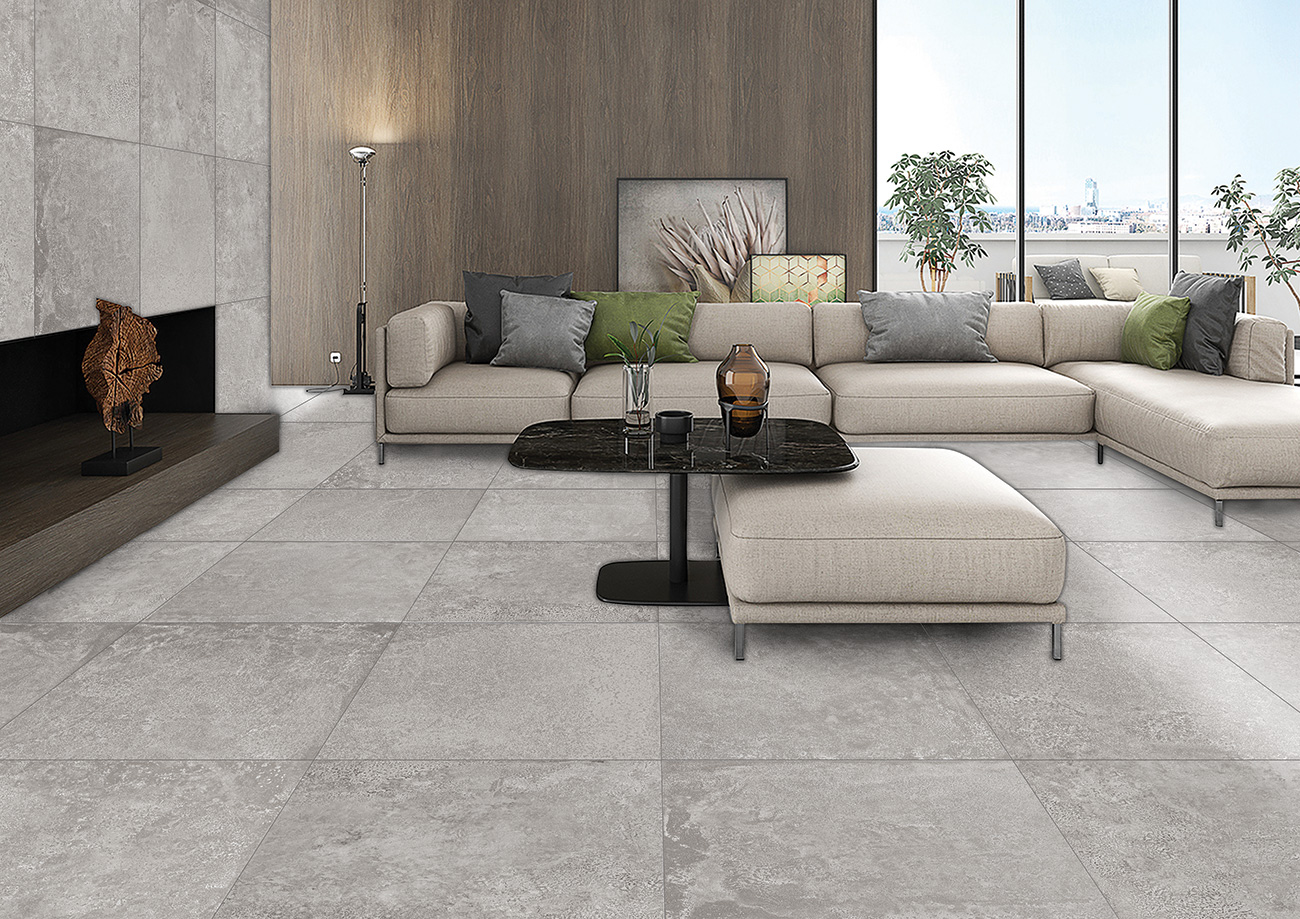 Homogenous Tile Essenza Cemento Grigio 60x60