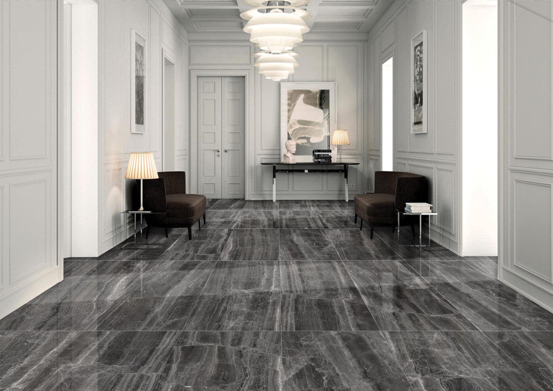 Homogenous Tile Essenza Pietra Marble Glossy 60x60