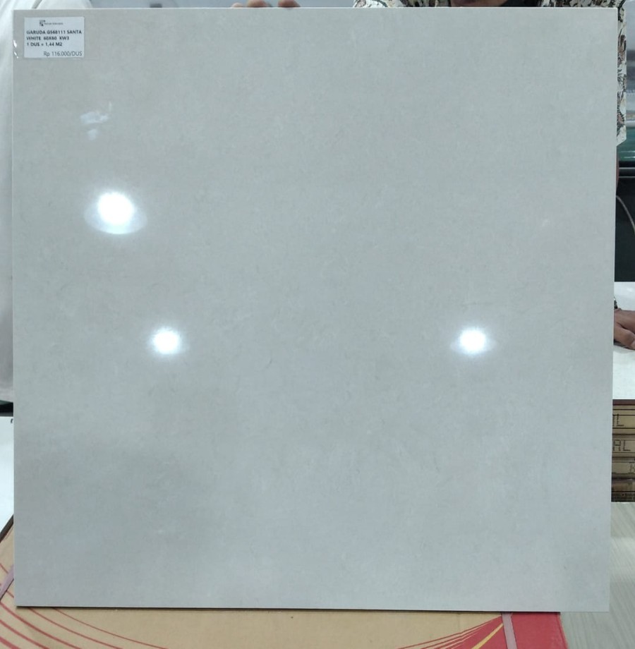 Homogenous Tile Garuda Santa Fe White 60x60 KW3