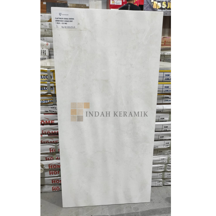 Keramik Dinding Platinum Dexa Cream Embos 30x60