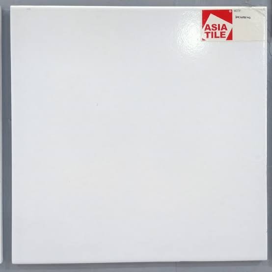 Keramik Lantai Asia Tile Murano (putih Polos) 30x30 KW1