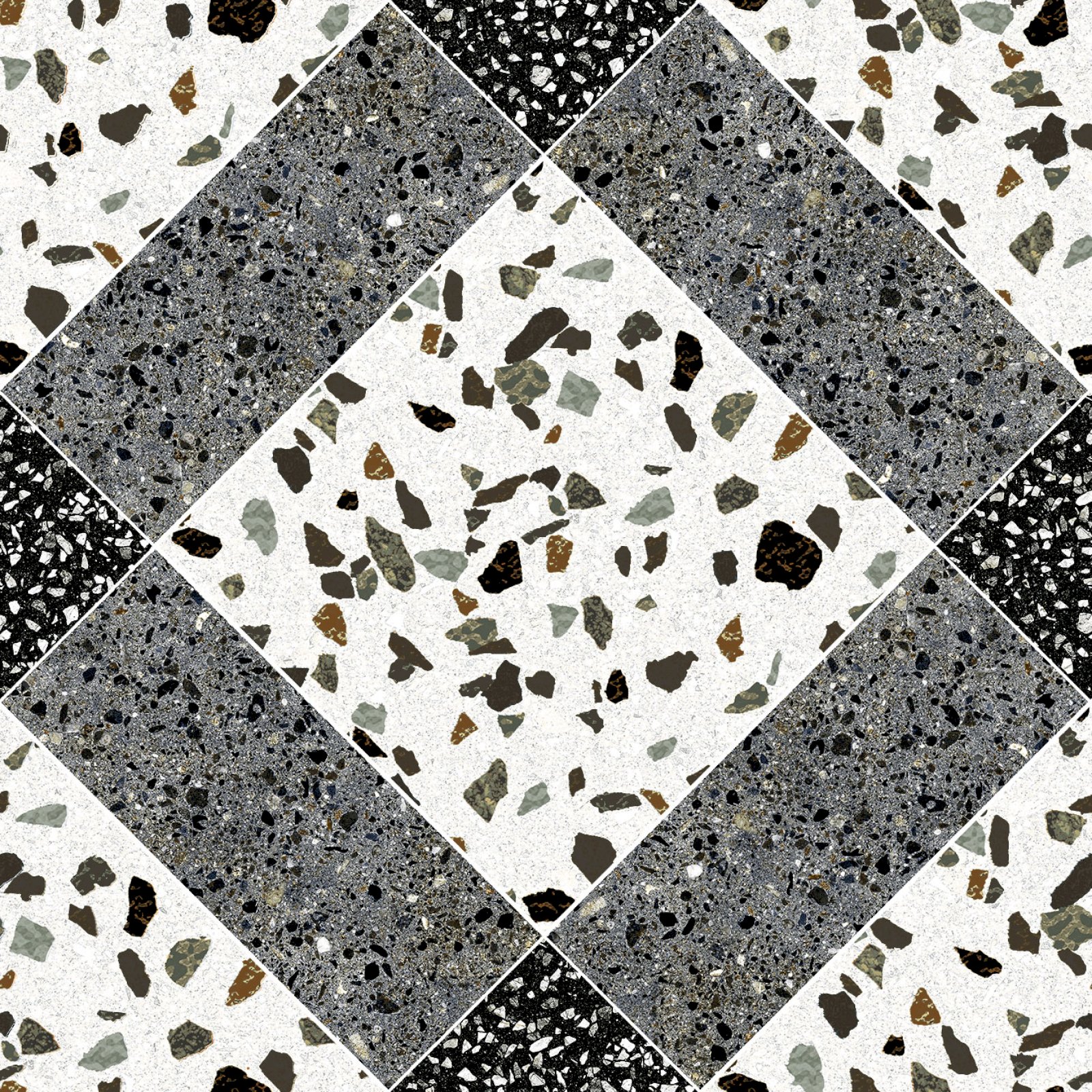 Keramik Lantai Asia Tile Rockford Grey 25x25