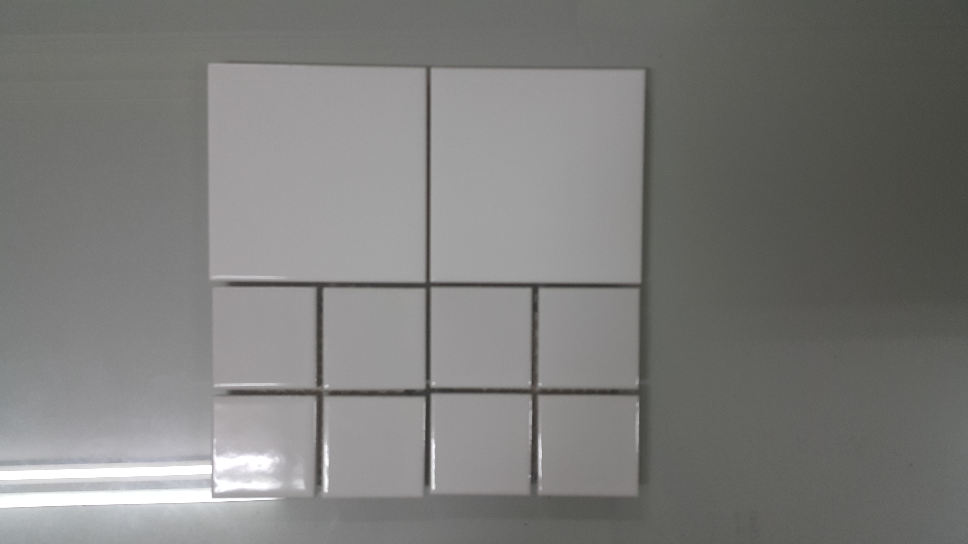 Mosaic Venus Tiles Pottery White 5cmx5cm