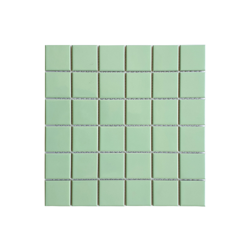 Mosaic MOZZA TILE Med Square Glossy Muscat 48x48mm (306x306mm)