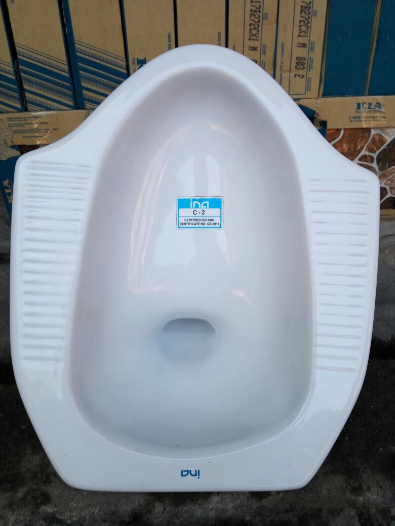Sanitary - Toilet INA Closet Jongkok C-2 White